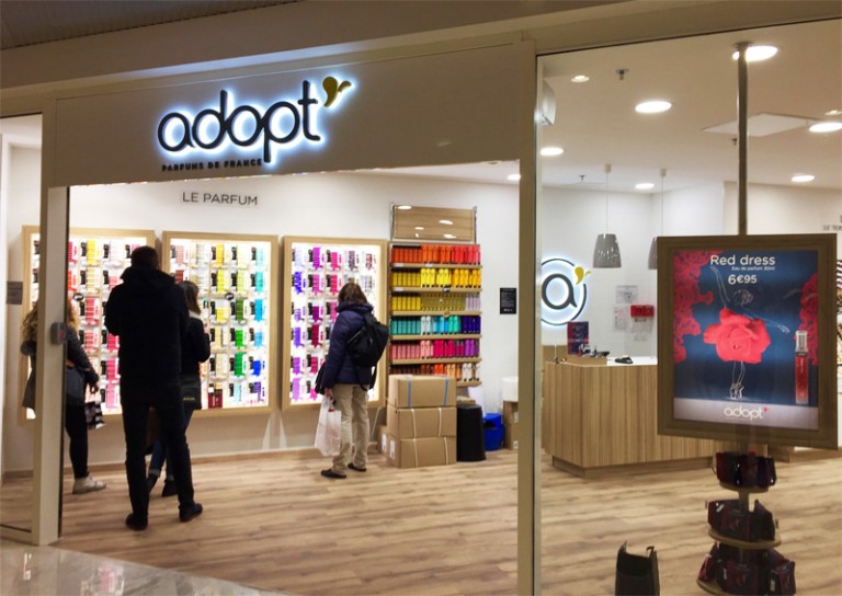 Adopt ! la marque française de parfums et cosmétiques au Saint Seb ...